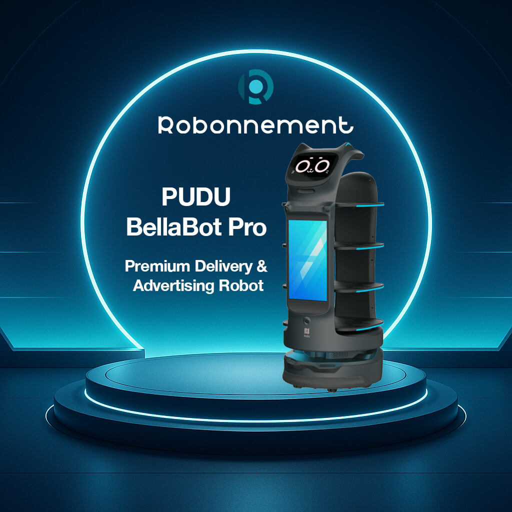PUDU BellaBot Pro – Interactive Serving & Delivery Robot Subscription