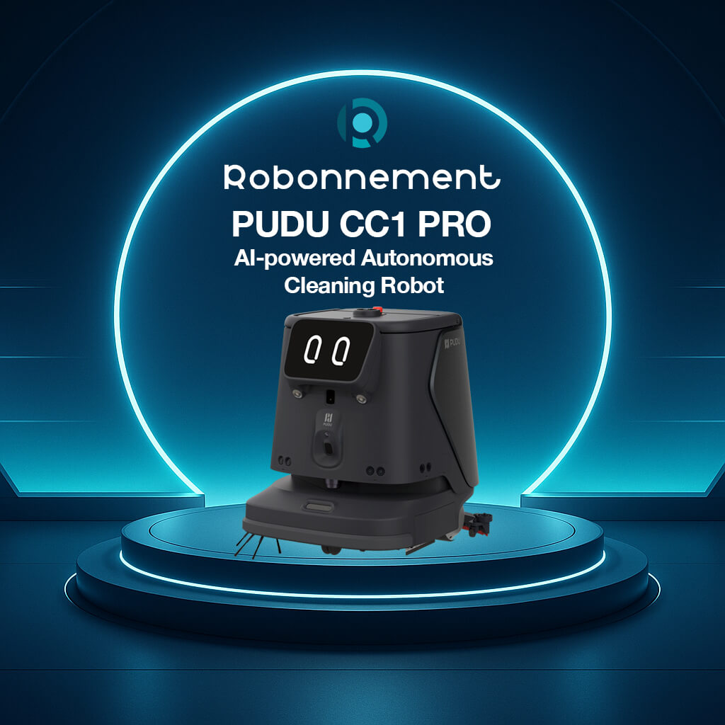 PUDU CC1 Pro – Autonomous AI Cleaning Robot Rental